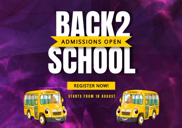 Templat Poster Sekolah | PosterMyWall