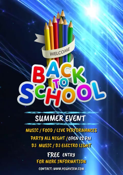 Modèle D'affiches Scolaires de | PosterMyWall