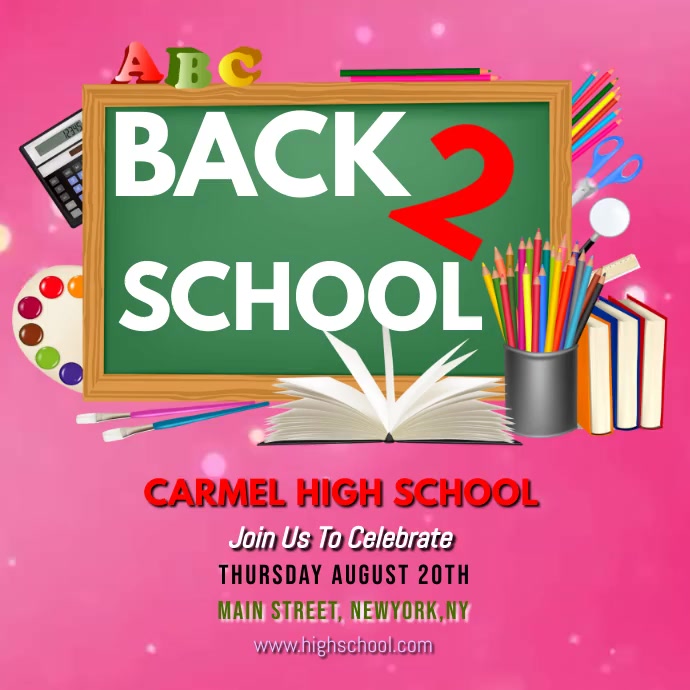 School posters template | PosterMyWall