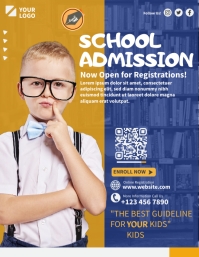 School Registration Template | PosterMyWall