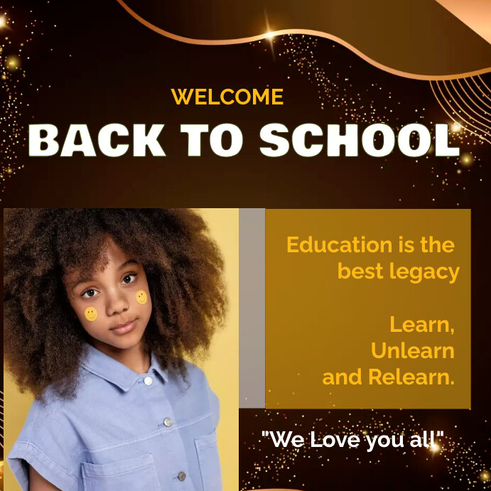 School Resumption Template | PosterMyWall