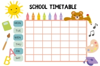 School timetable Template | PosterMyWall
