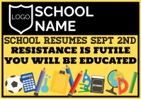 Welcome to School Sign Template | PosterMyWall