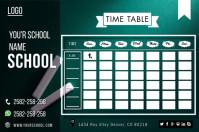 436+ Free Timetable Templates | PosterMyWall