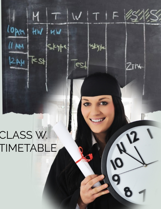 School timetable Template | PosterMyWall