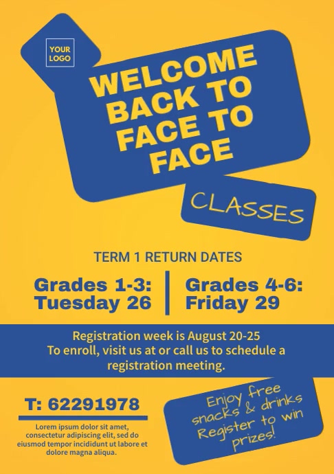 SCHOOL VIDEO AD.C Template | PosterMyWall