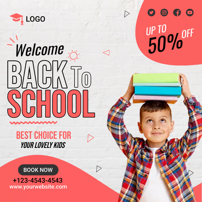 school1 Template | PosterMyWall