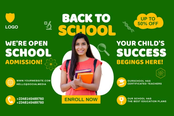 school5 (2) Template | PosterMyWall
