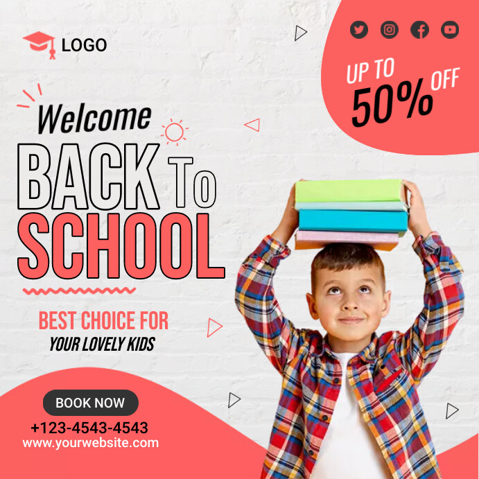 school5 Template | PosterMyWall