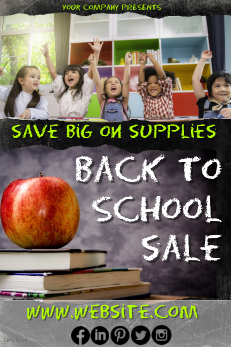 school6 Template | PosterMyWall