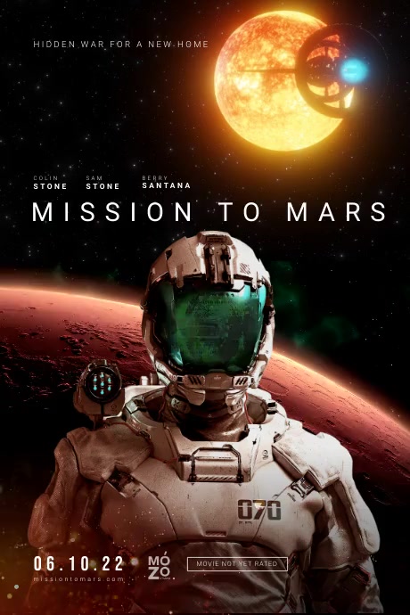 Sci Fi Movie Poster Template | PosterMyWall