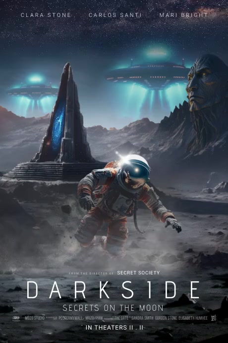 Sci Fi Movie Poster Template | PosterMyWall