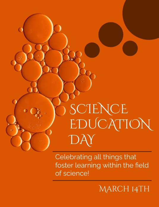 Copy of Science Education Day | PosterMyWall