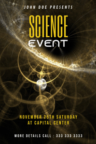 science poster Template | PosterMyWall