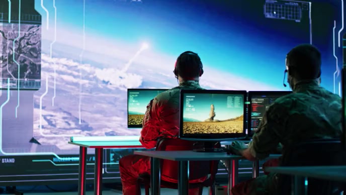 Scientists working in NASA Programing Template | PosterMyWall