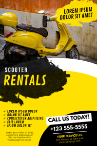Bike Rentals Flyer Template | PosterMyWall