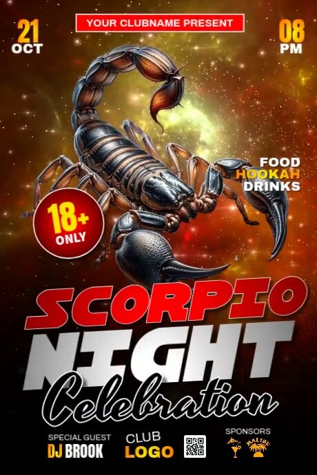 Copy of Scorpio Ads | PosterMyWall