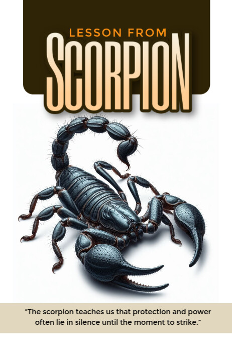 Plantilla de Scorpion | PosterMyWall