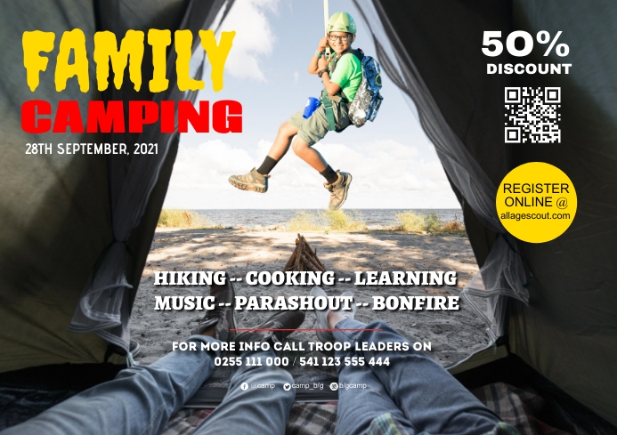 Scout poster 3 Template | PosterMyWall