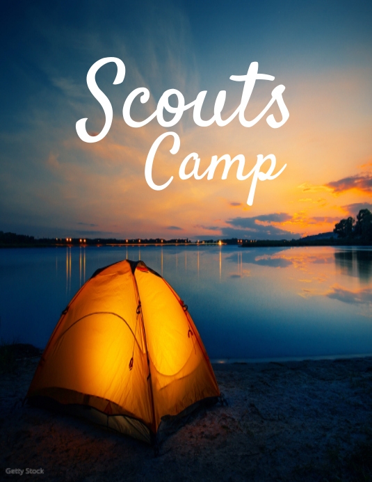 Scouts camp Template | PosterMyWall