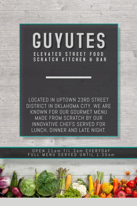 scratch kitchen Template | PosterMyWall