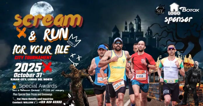 Scream & Run Banner Template | PosterMyWall