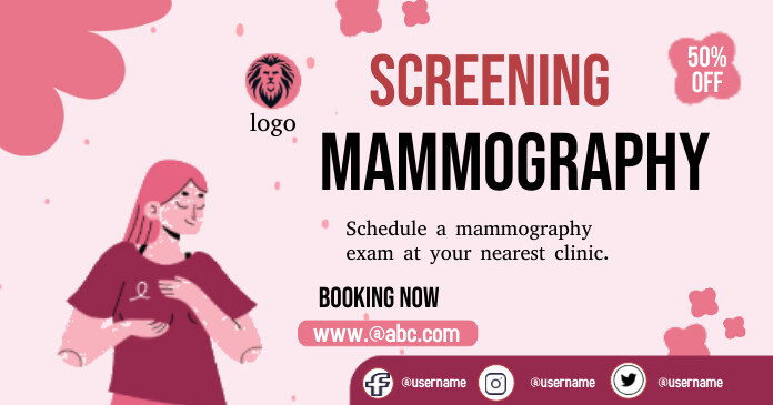 Screening Mammography Template | PosterMyWall
