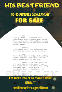 Screenplay Advertising Template | PosterMyWall