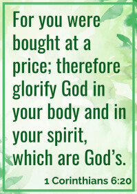 bible verse Template | PosterMyWall