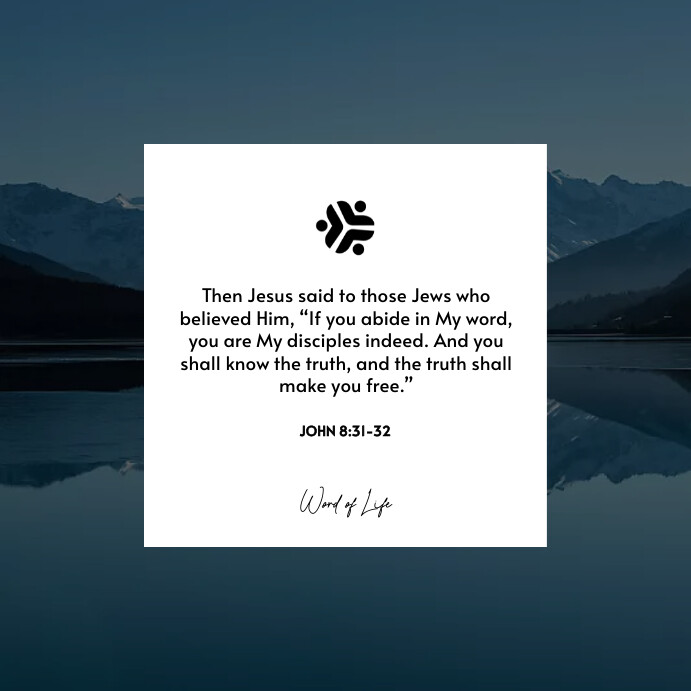 Scripture flyer Template | PosterMyWall