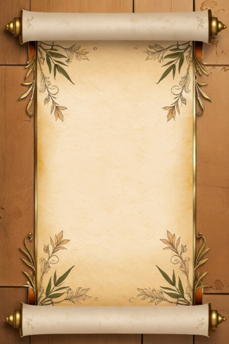 Plantilla de Scroll template design | PosterMyWall
