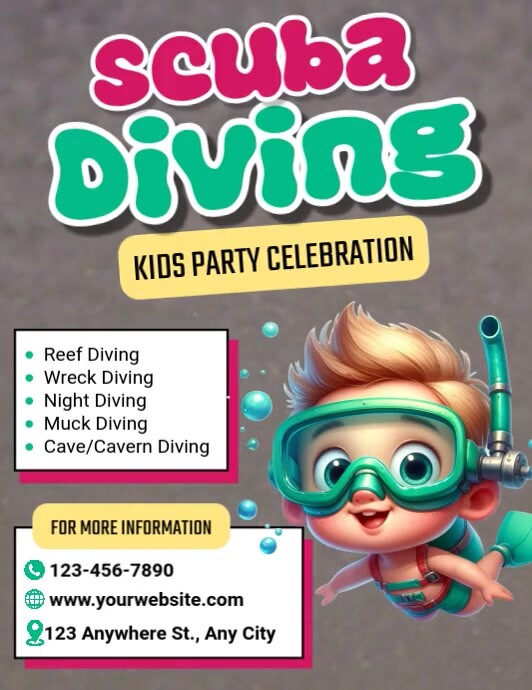 Copy of Scuba Diving Ads | PosterMyWall
