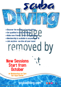 Scuba Diving Flyer Template | PosterMyWall