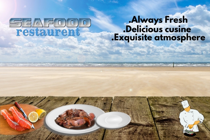 Sea food Template | PosterMyWall