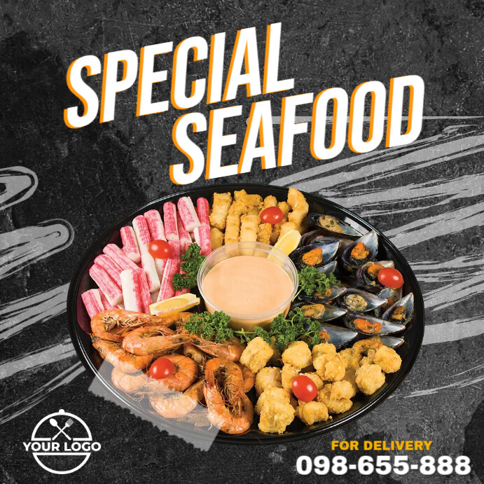 Sea Food Menu Template | PosterMyWall