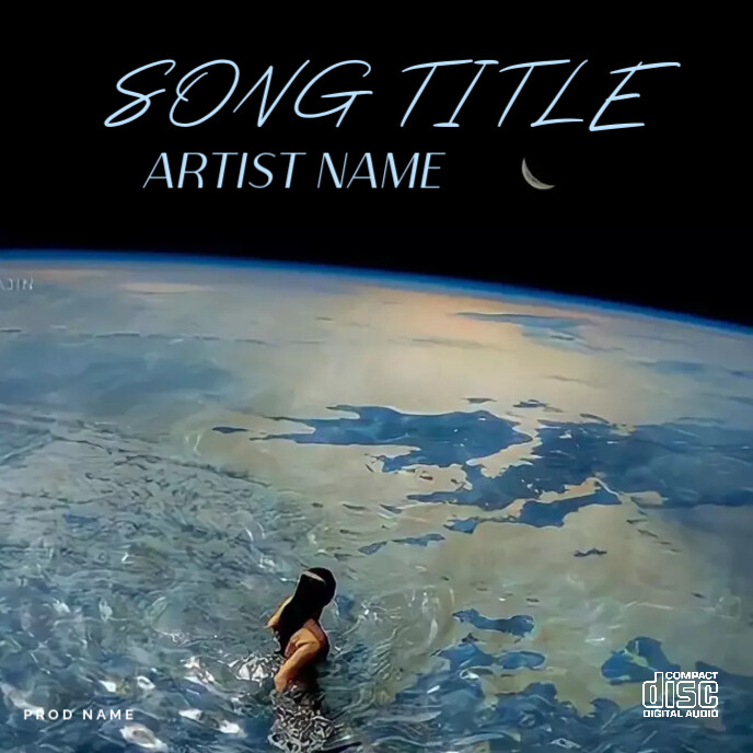 sea space cover art Template | PosterMyWall