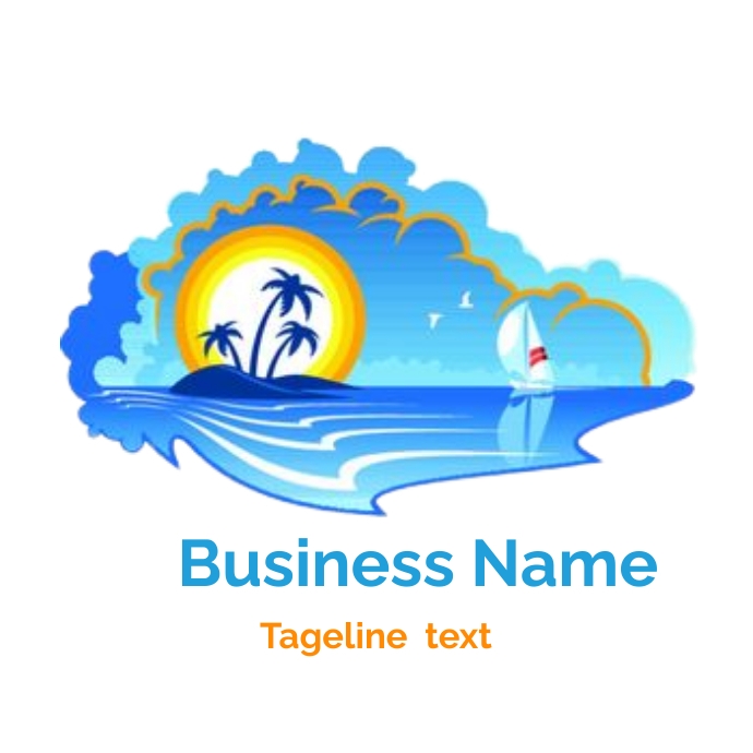Sea tour logo Template | PosterMyWall