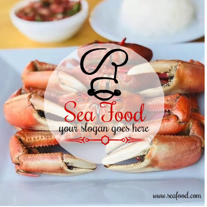 SEAFOOD Template | PosterMyWall