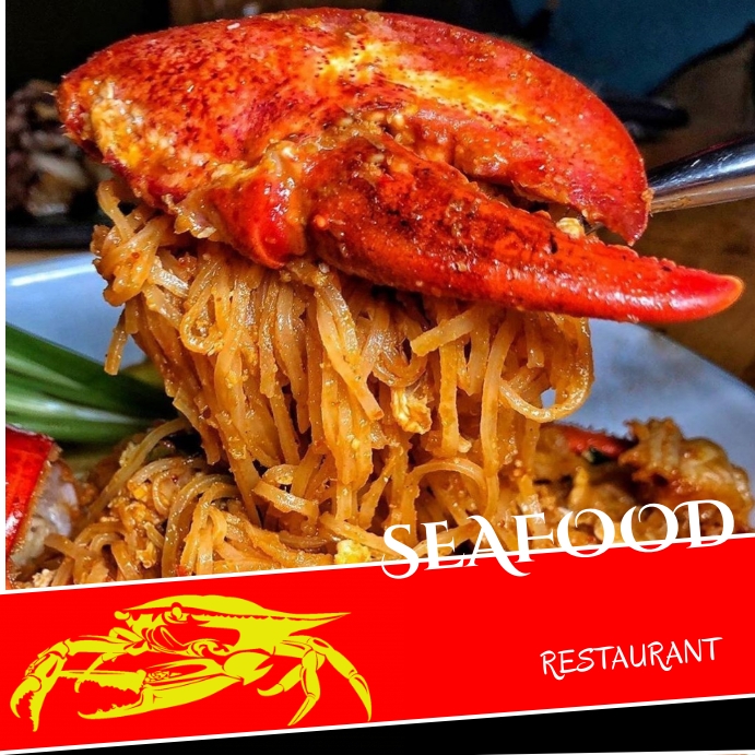 SEAFOOD Template | PosterMyWall