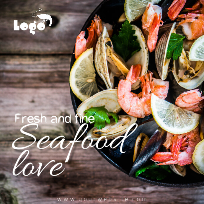 Seafood restaurant Template | PosterMyWall