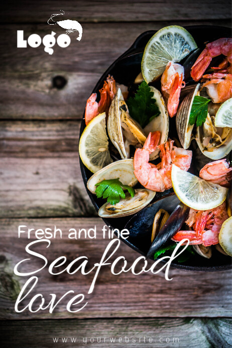 Seafood restaurant Template | PosterMyWall