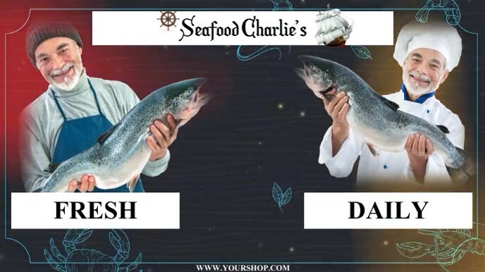 seafood restaurant video ad Template | PosterMyWall