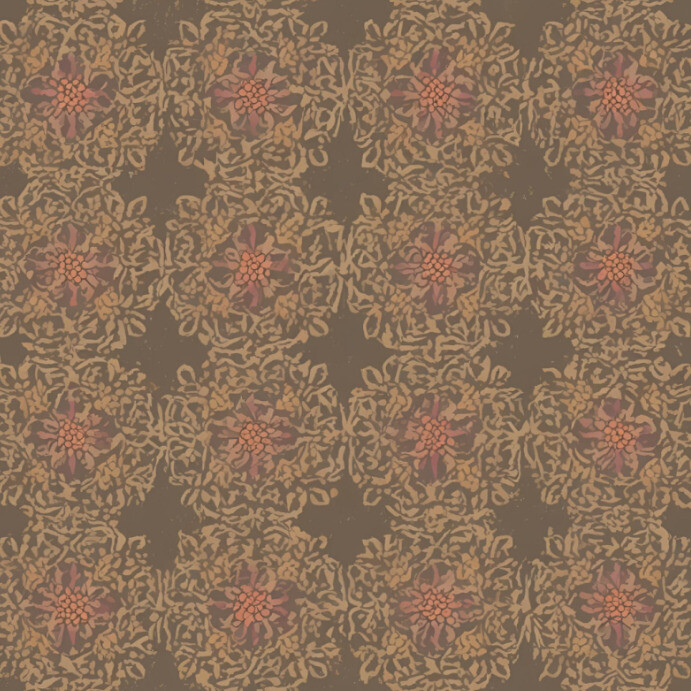 seamless brown pattern design wallpaper background Template | PosterMyWall