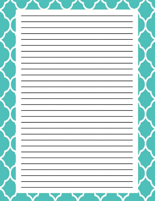 Copy of seamless stationary letter | PosterMyWall