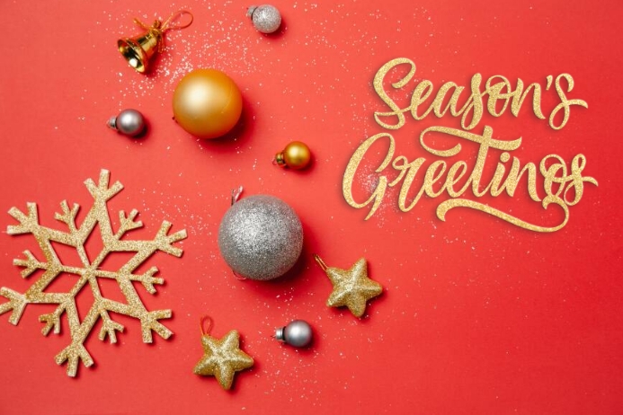 Season's Greetings card Template | PosterMyWall