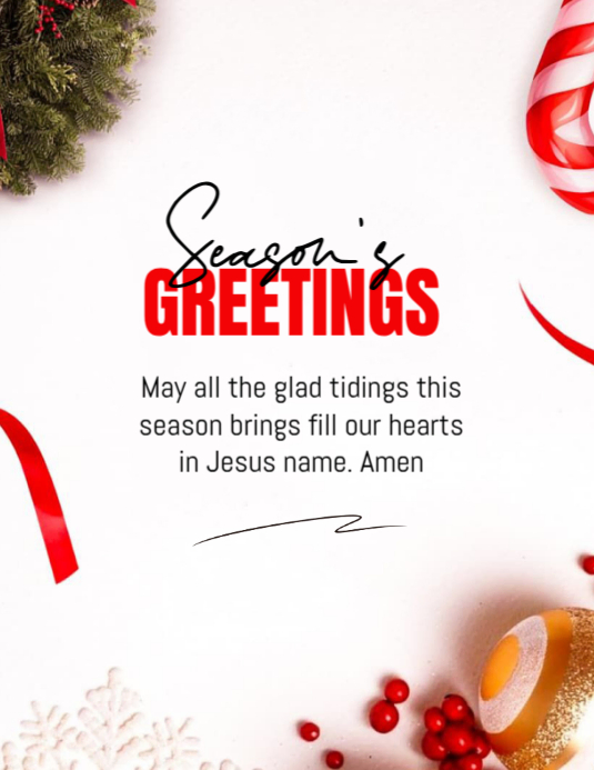 Season's greetings Template | PosterMyWall