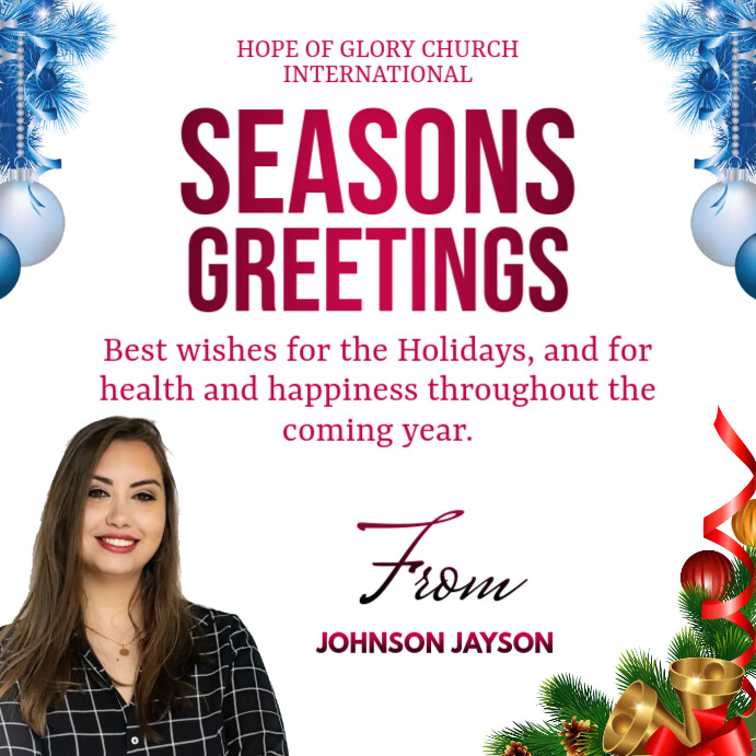 Season greeting Template | PosterMyWall
