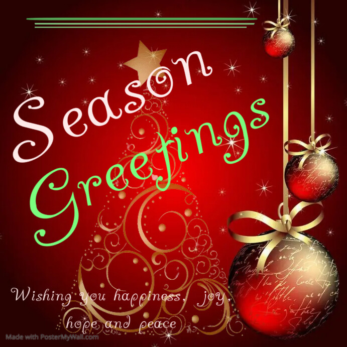 Season greetings Template | PosterMyWall