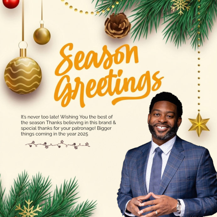 Season Greetings Template | PosterMyWall