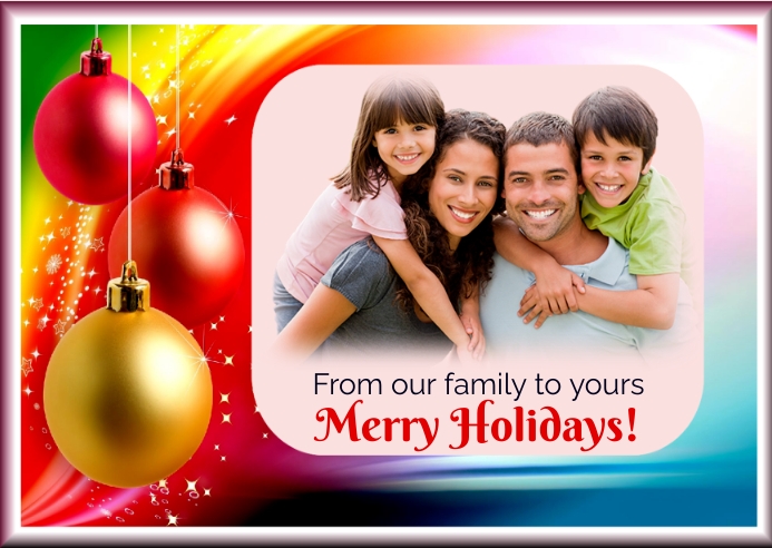 Copy of Season holidays greetings for family | PosterMyWall